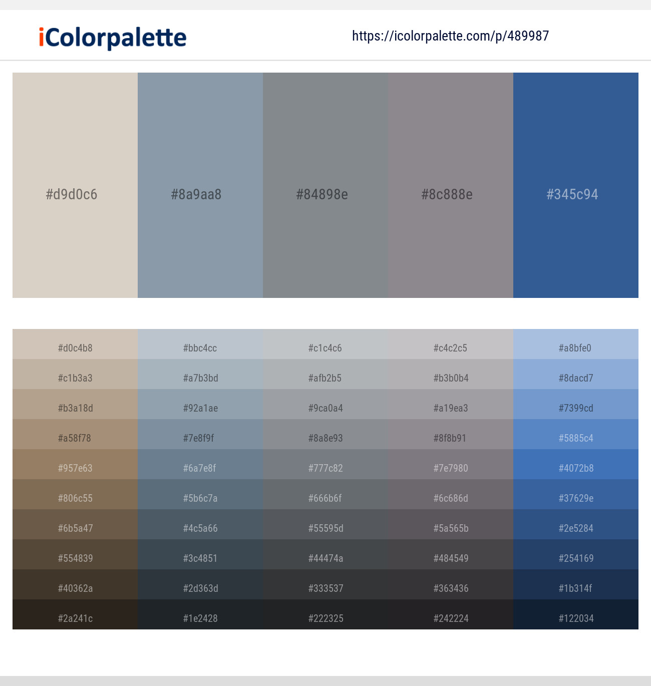 820+ Latest Color Schemes with Light Gray And Light Slate Gray Color ...