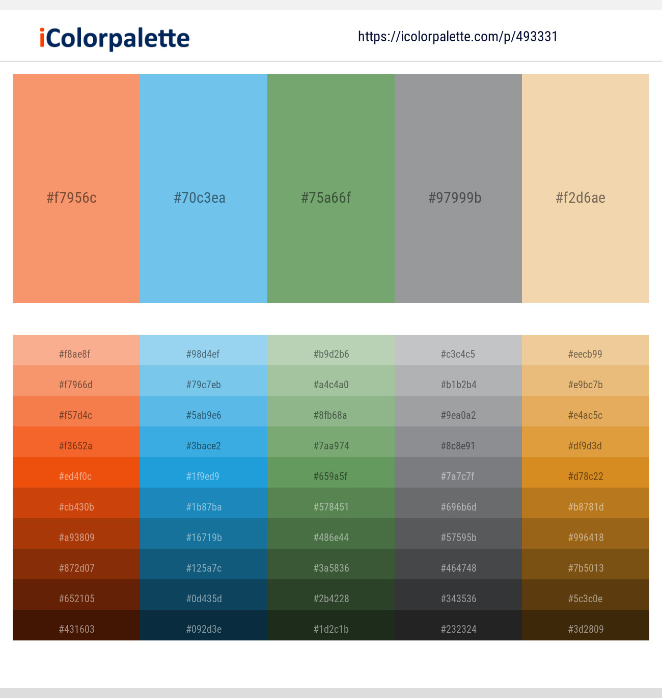 120+ Latest Color Schemes with Sky Blue Color tone combinations | 2025 ...