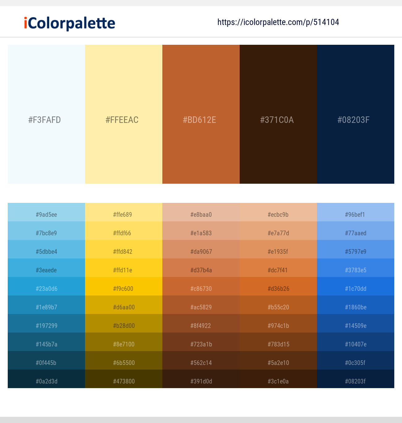 136+ Buttermilk Color Palettes & Gradient Ideas | iColorPalette