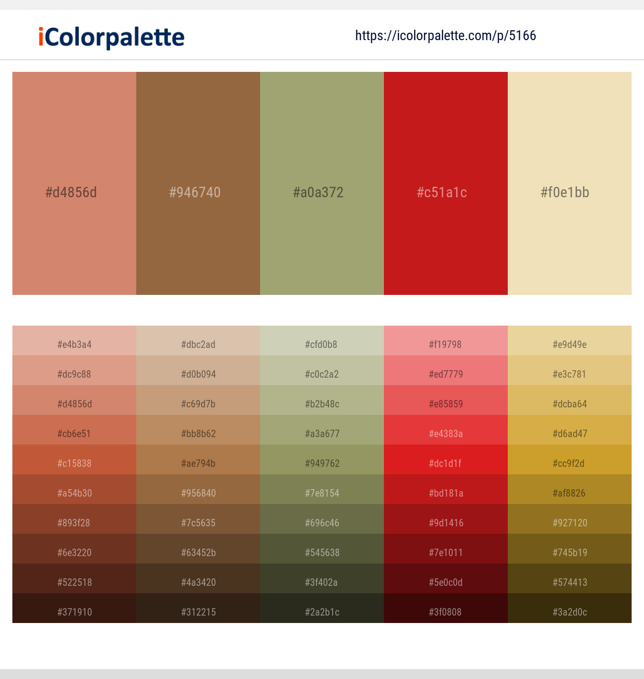 1+ Burning Sand And Thunderbird Color Palettes & Gradient Ideas ...