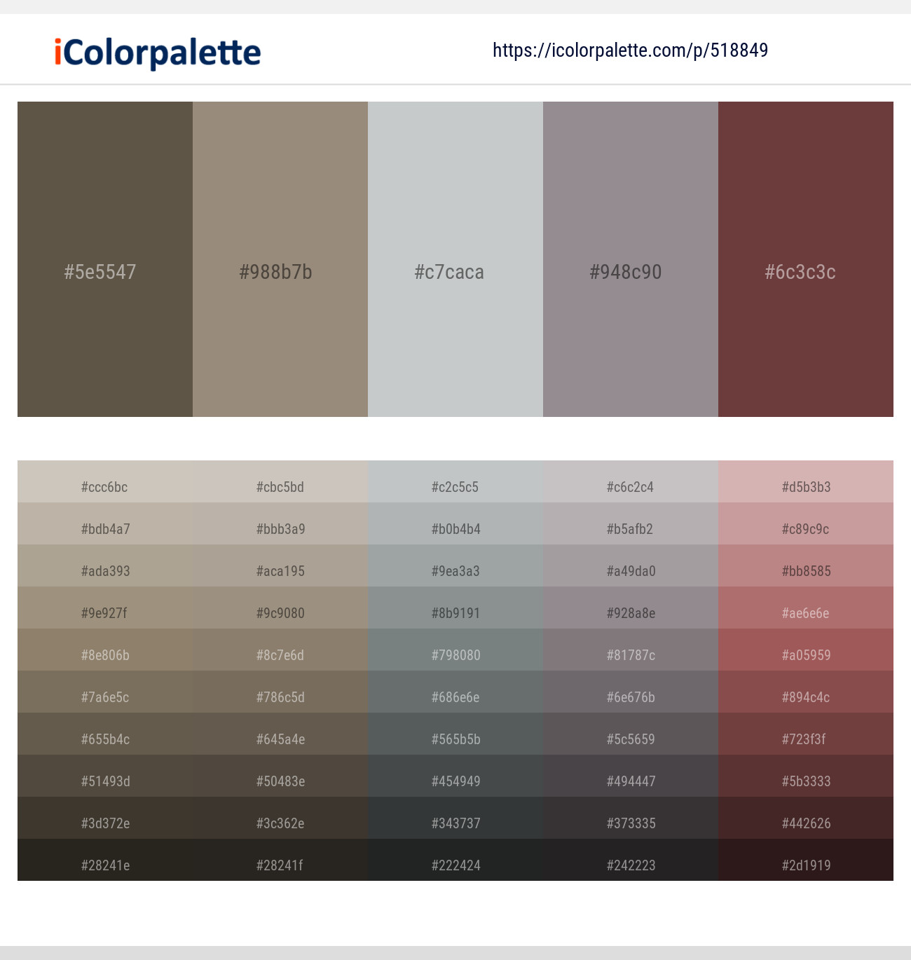 600+ Latest Color Schemes with Venus Color tone combinations | 2023 ...