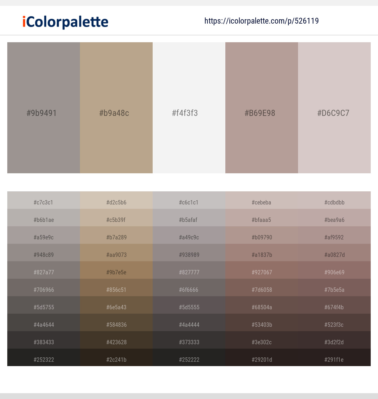 260+ Latest Color Schemes with Dark Gray And White Smoke Color tone ...