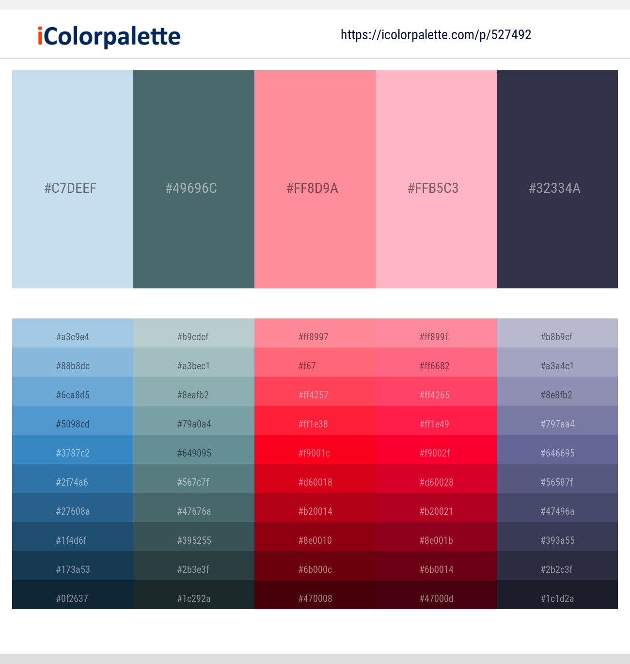 190+ Latest Color Schemes with Pink Salmon Color tone combinations ...