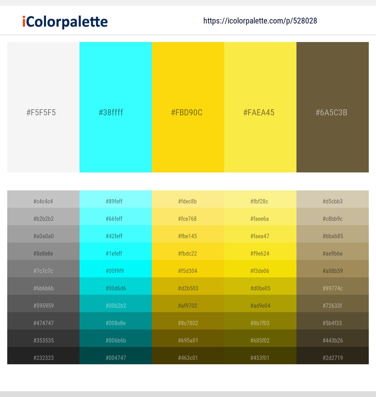 26+ Aqua And Gold Color Palettes & Gradient Ideas | iColorPalette