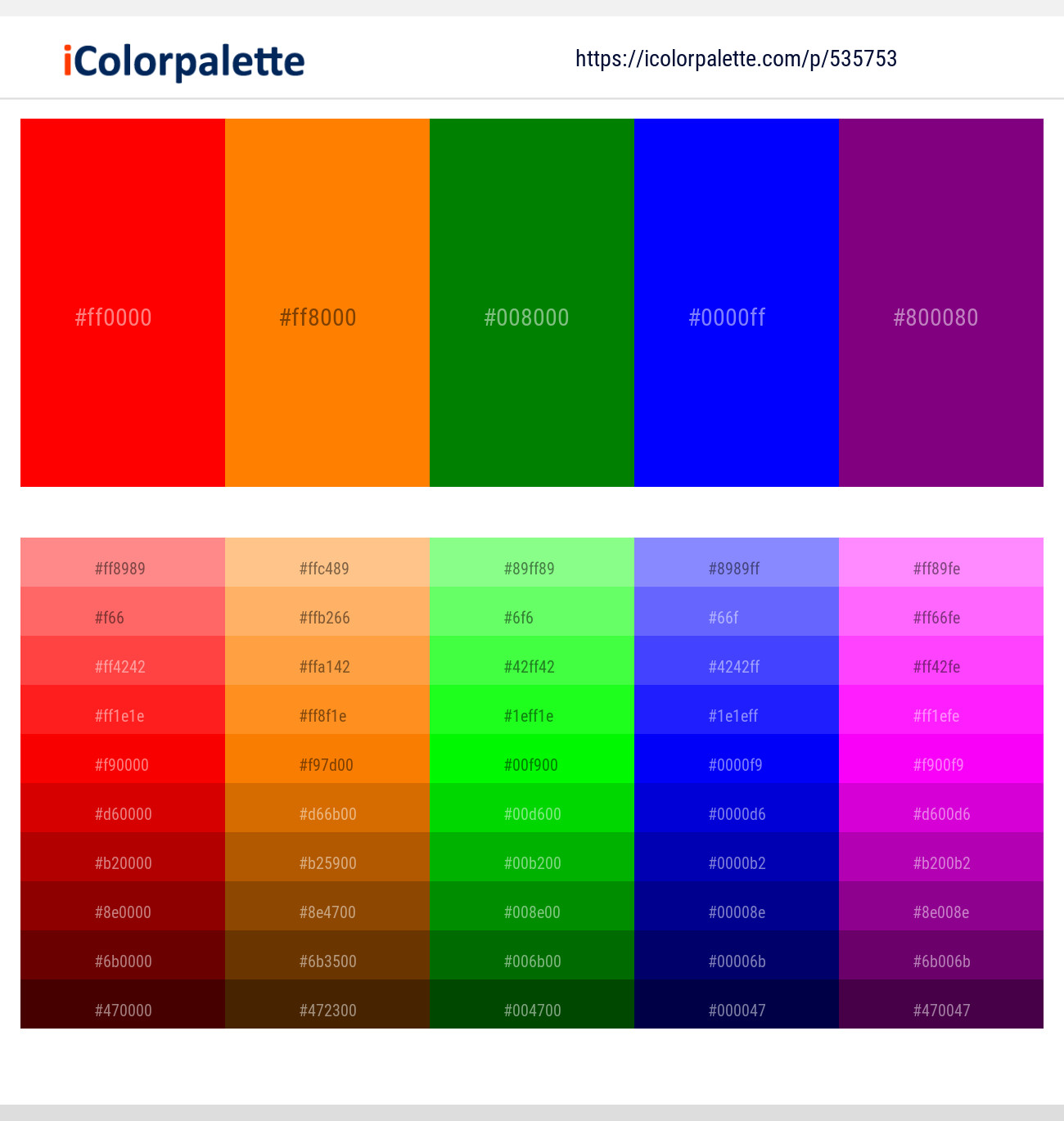 50 Latest Color Schemes with Red And Blue Color tone combinations ...