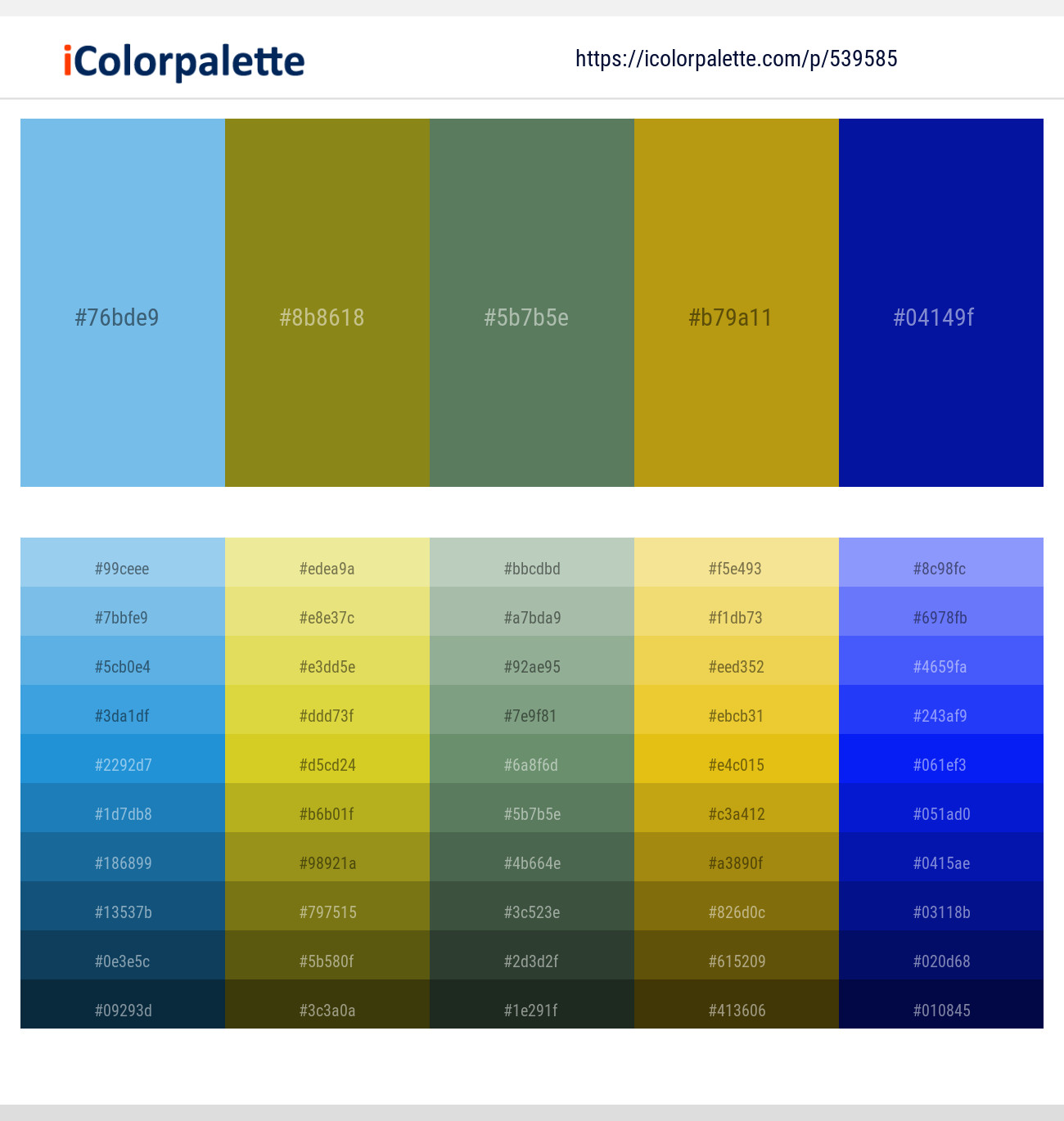 130+ Latest Color Schemes with International Klein Blue Color tone ...