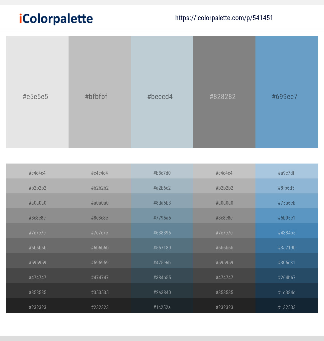 1450+ Latest Color Schemes with Silver And Gray Color tone combinations ...
