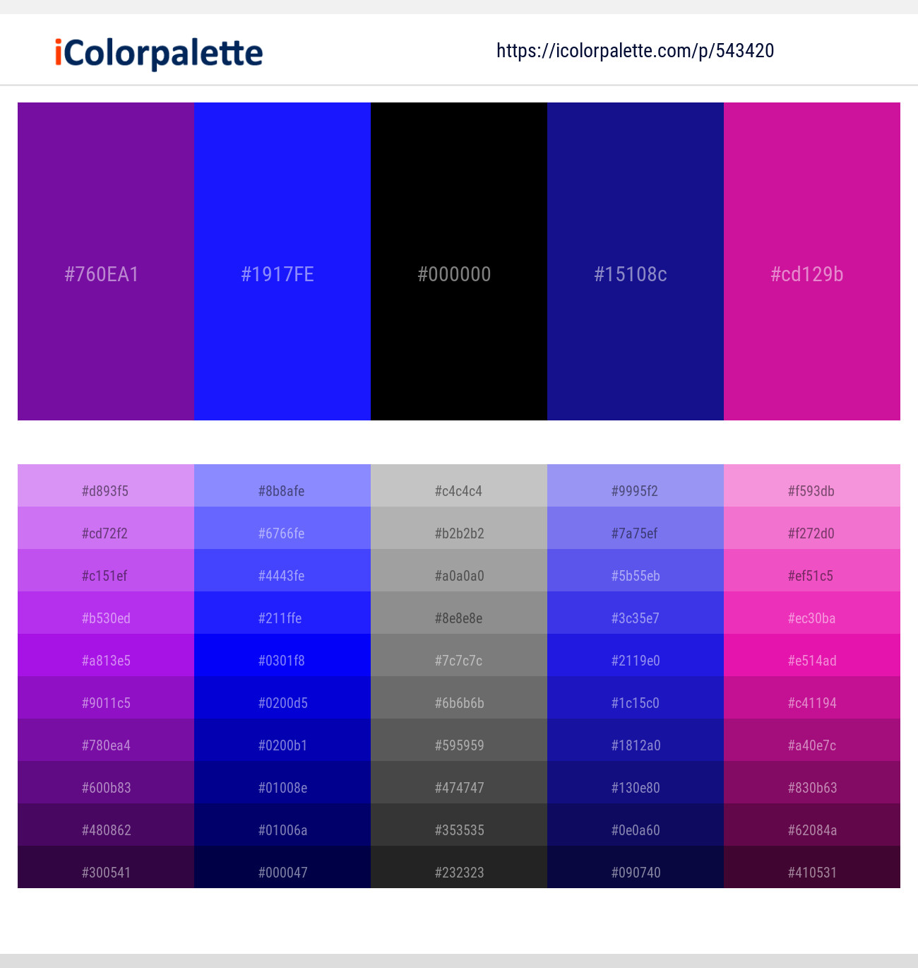 47 Latest Color Schemes with Blue And Black Color tone combinations ...