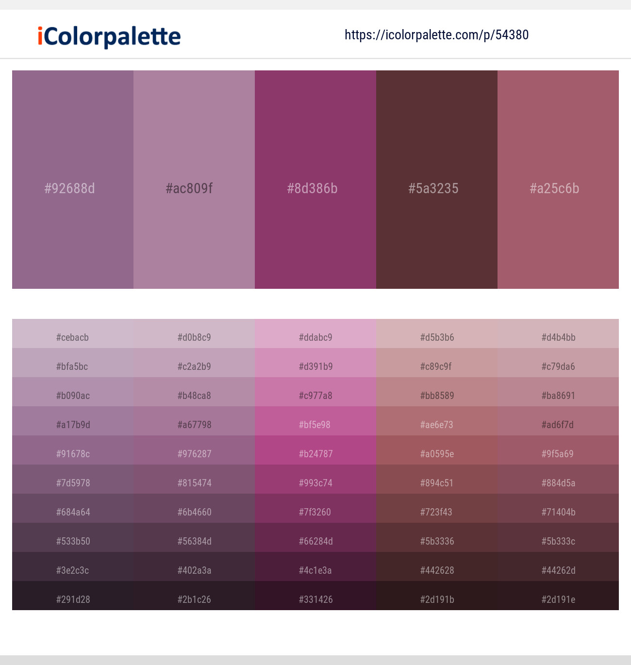 1 Latest Color Schemes with Bouquet And Vin Rouge Color tone ...