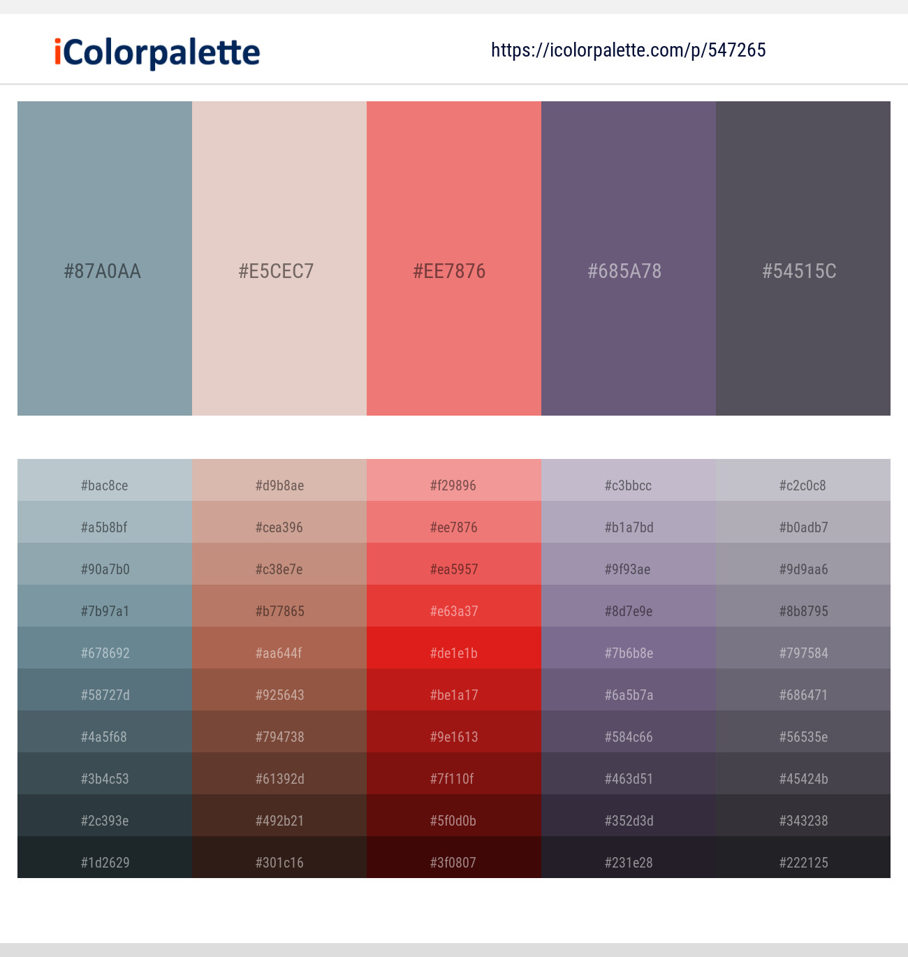 Bali Hai – Dust Storm – Apricot – Smoky – Scarpa Flow Color scheme ...