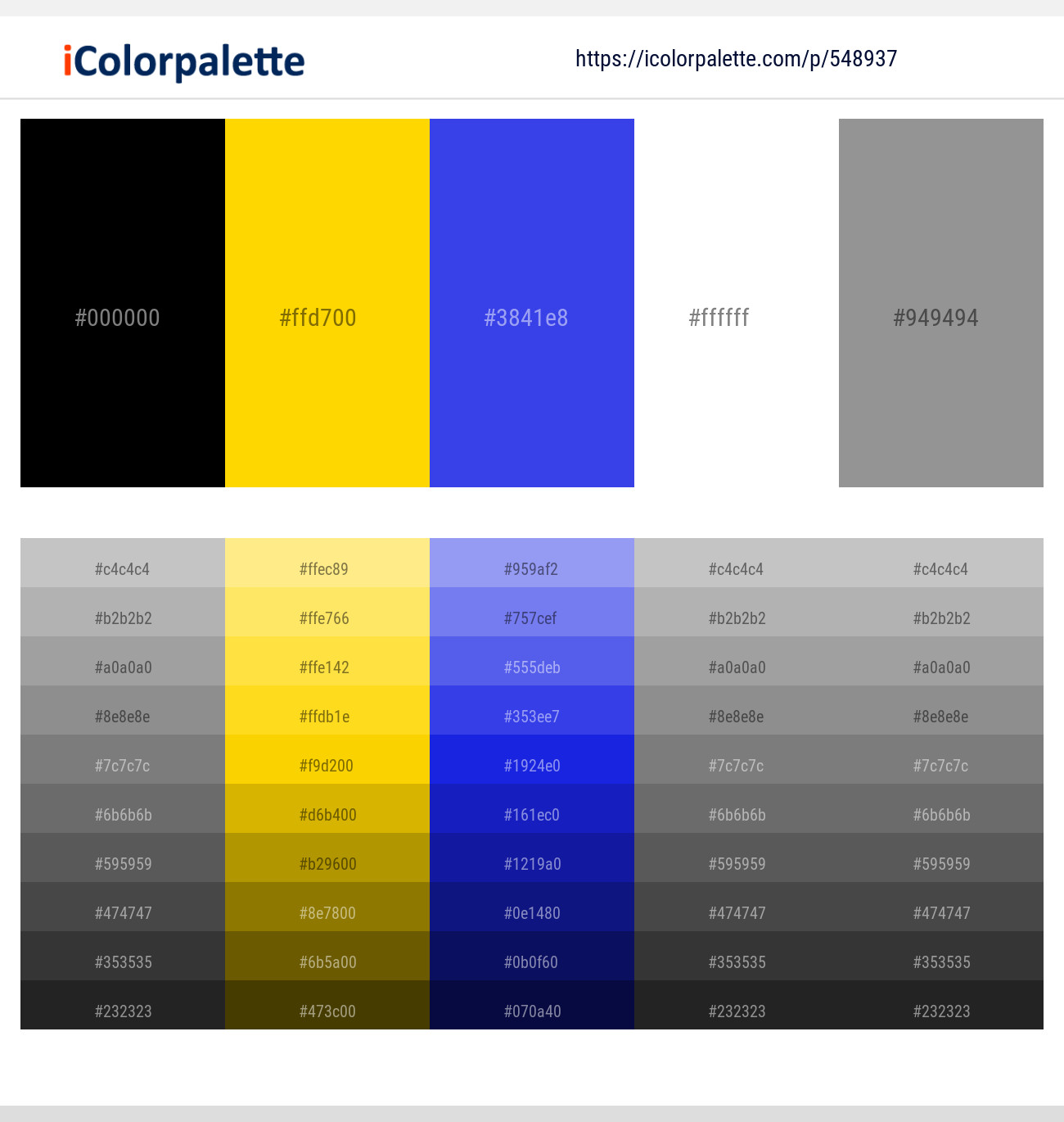 140+ Latest Color Schemes with White And Gray Color tone combinations ...