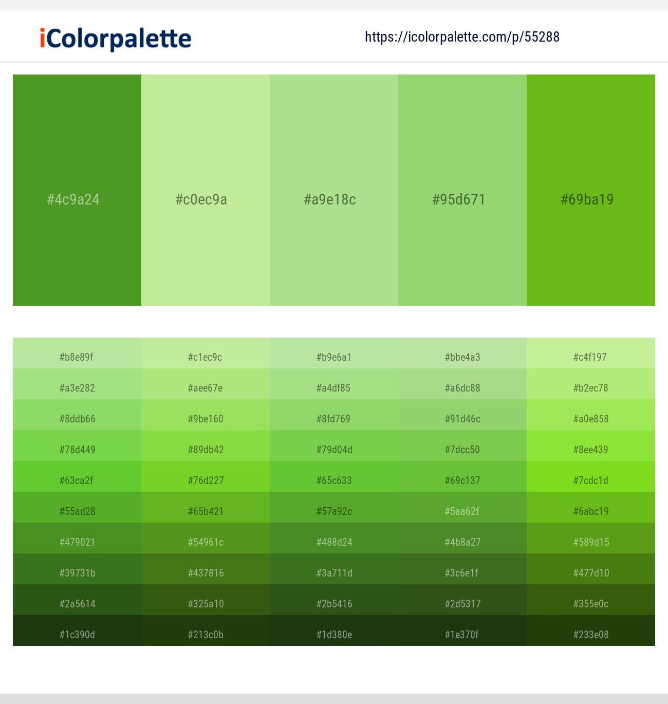 2 Latest Color Schemes with Caper And Lima Color tone combinations ...