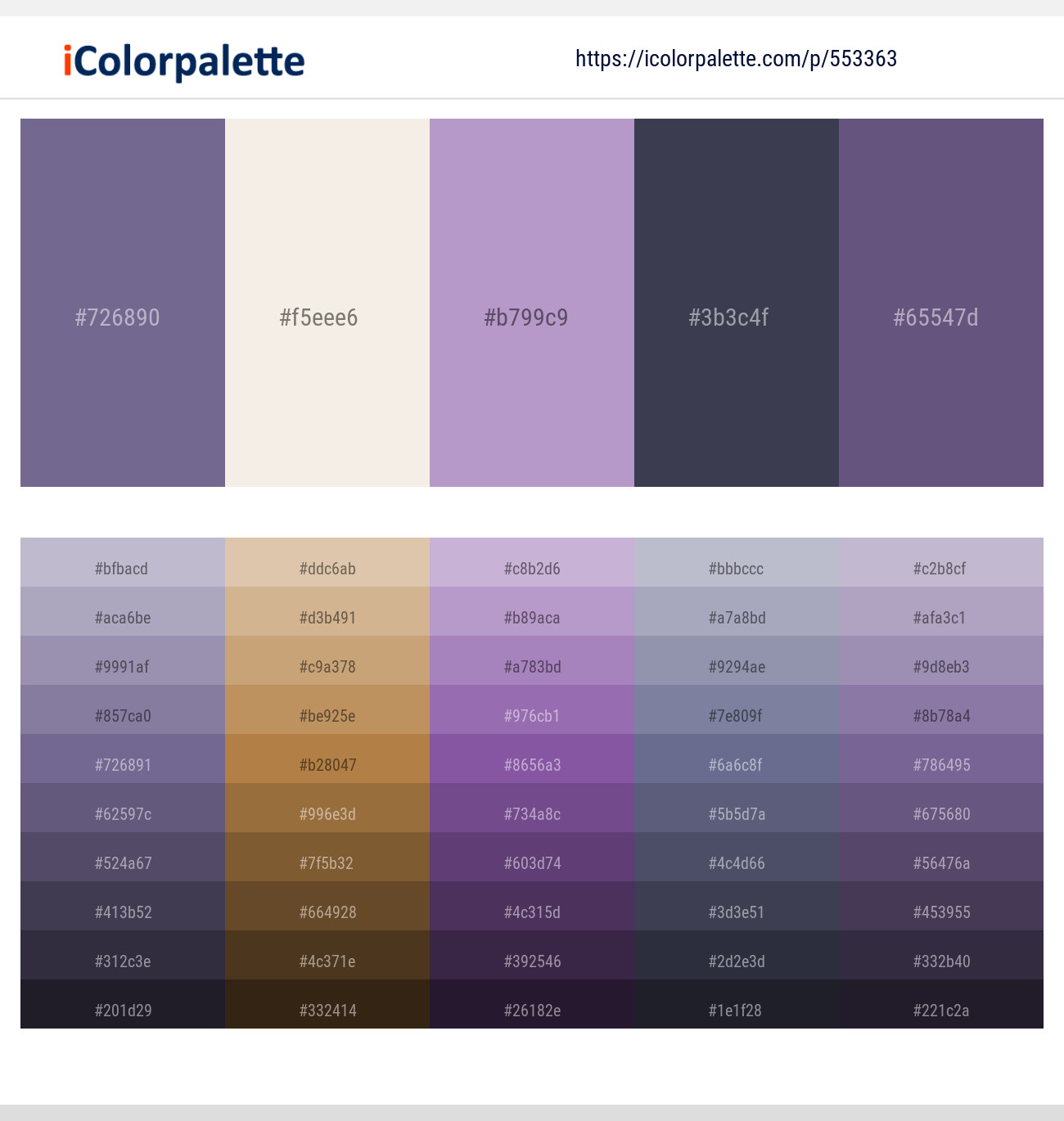 510+ Latest Color Schemes with Smoky Color tone combinations | 2025 ...