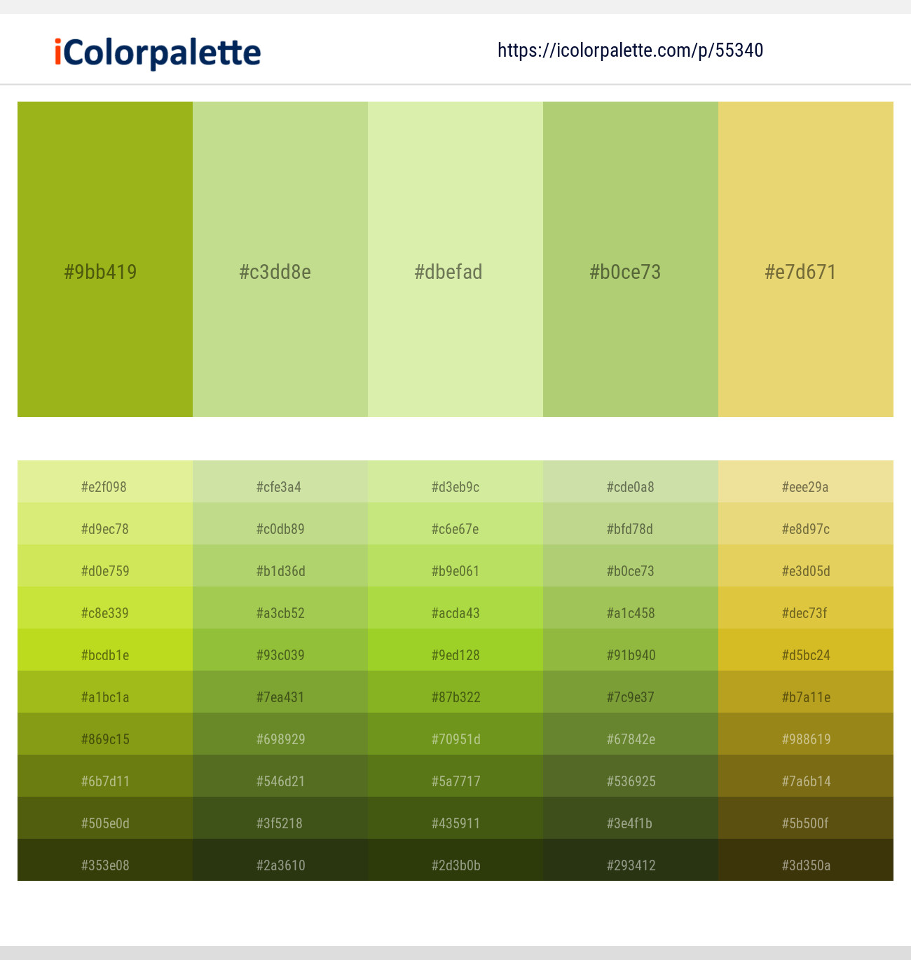 1 Latest Color Schemes with Citron And Rob Roy Color tone combinations ...