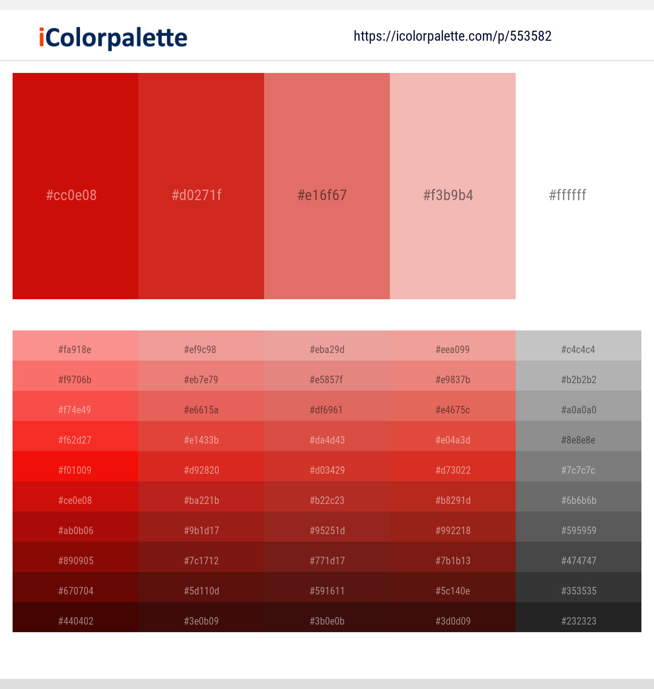 100+ Latest Color Schemes with Red And White Color tone combinations ...