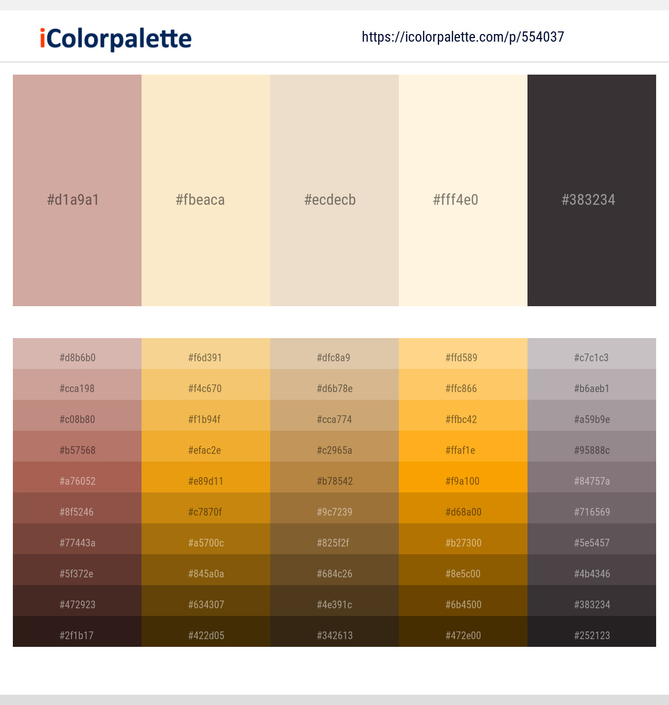 500+ Latest Color Schemes with Champagne Color tone combinations | 2024 ...