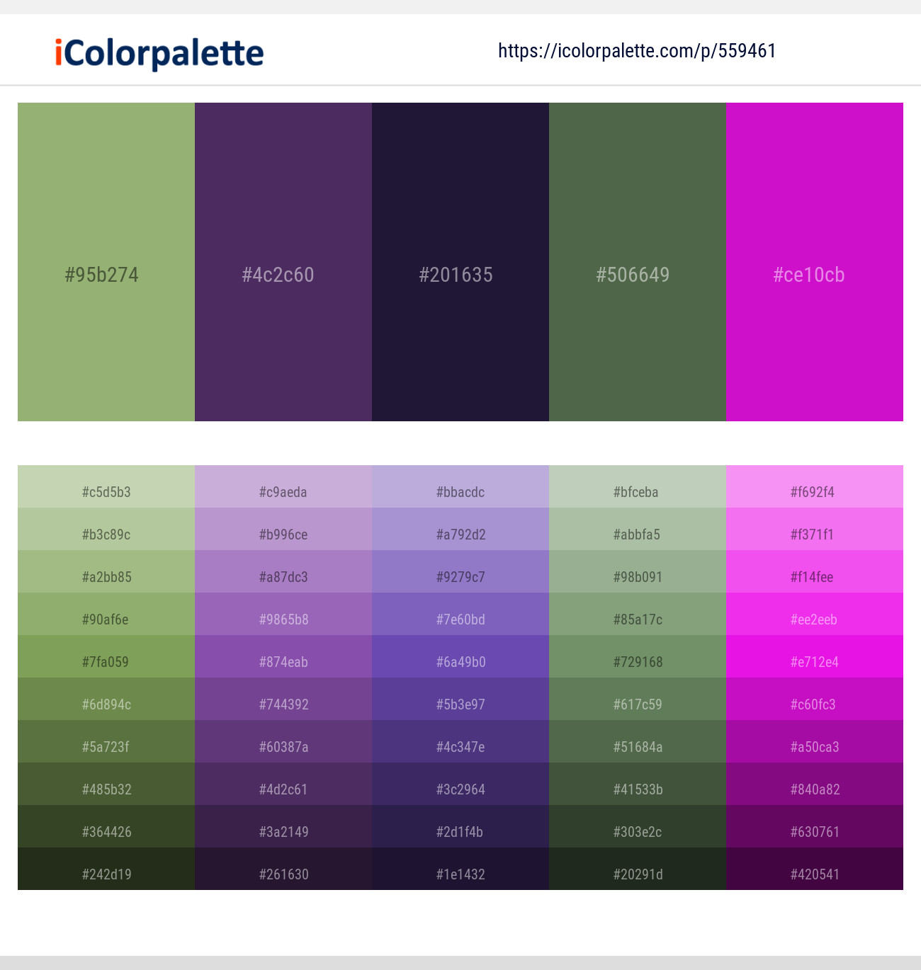 180+ Latest Color Schemes with Shocking Pink Color tone combinations ...