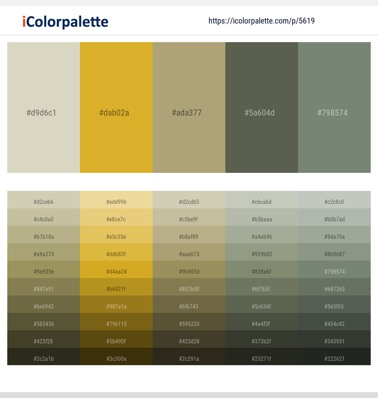 1 Latest Color Schemes with Tana And Siam Color tone combinations ...