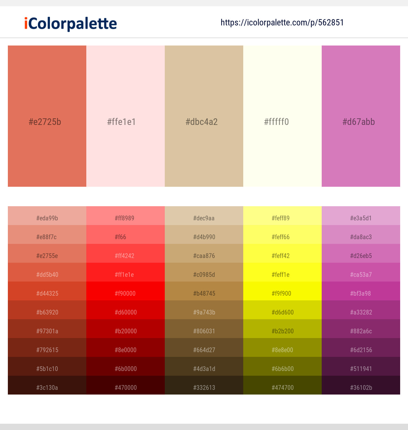 300+ Latest Color Schemes with Ivory Color tone combinations | 2024 ...
