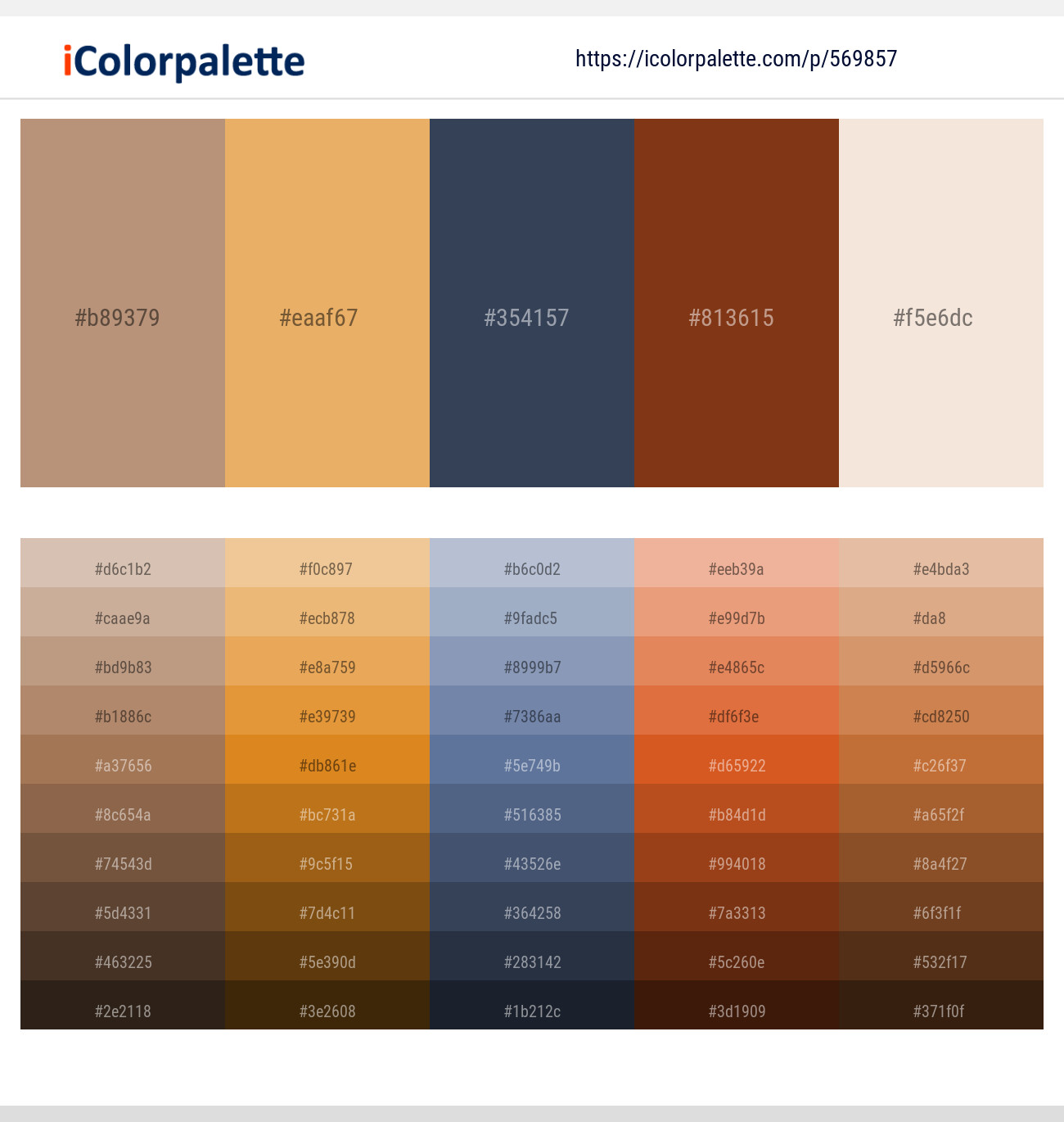 300+ Latest Color Schemes with Copper Canyon Color tone combinations ...