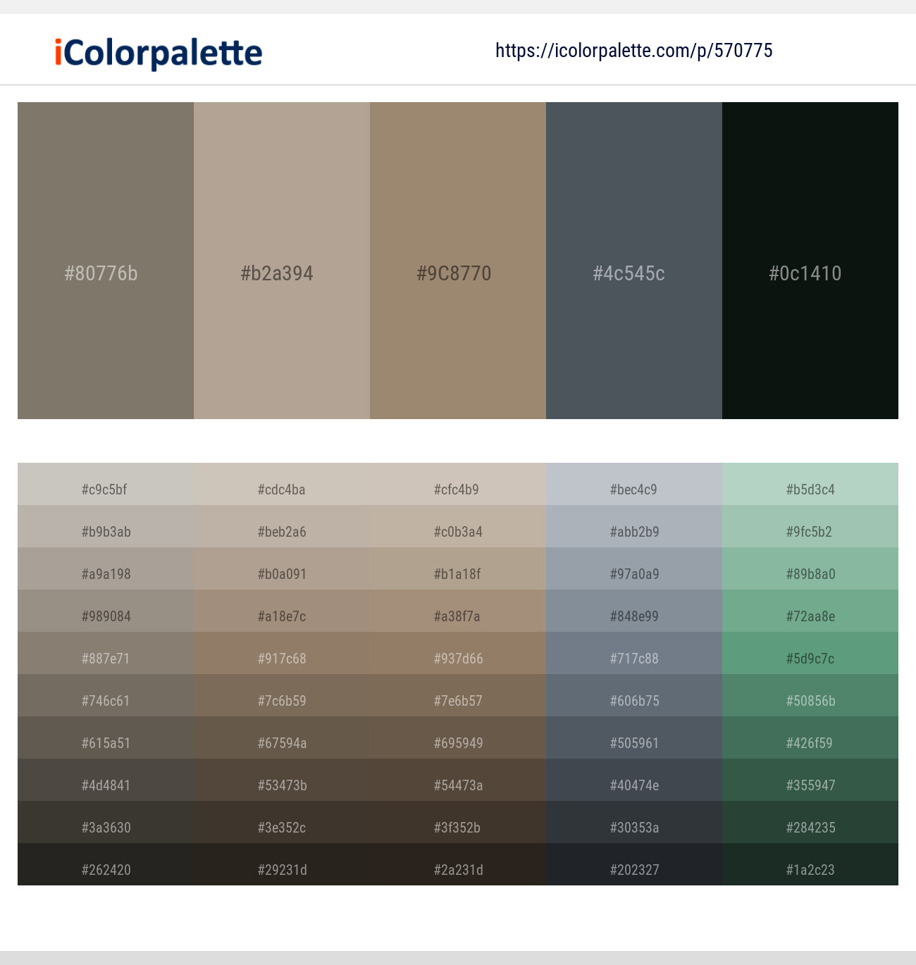 810+ Latest Color Schemes with Napa Color tone combinations | 2025 ...