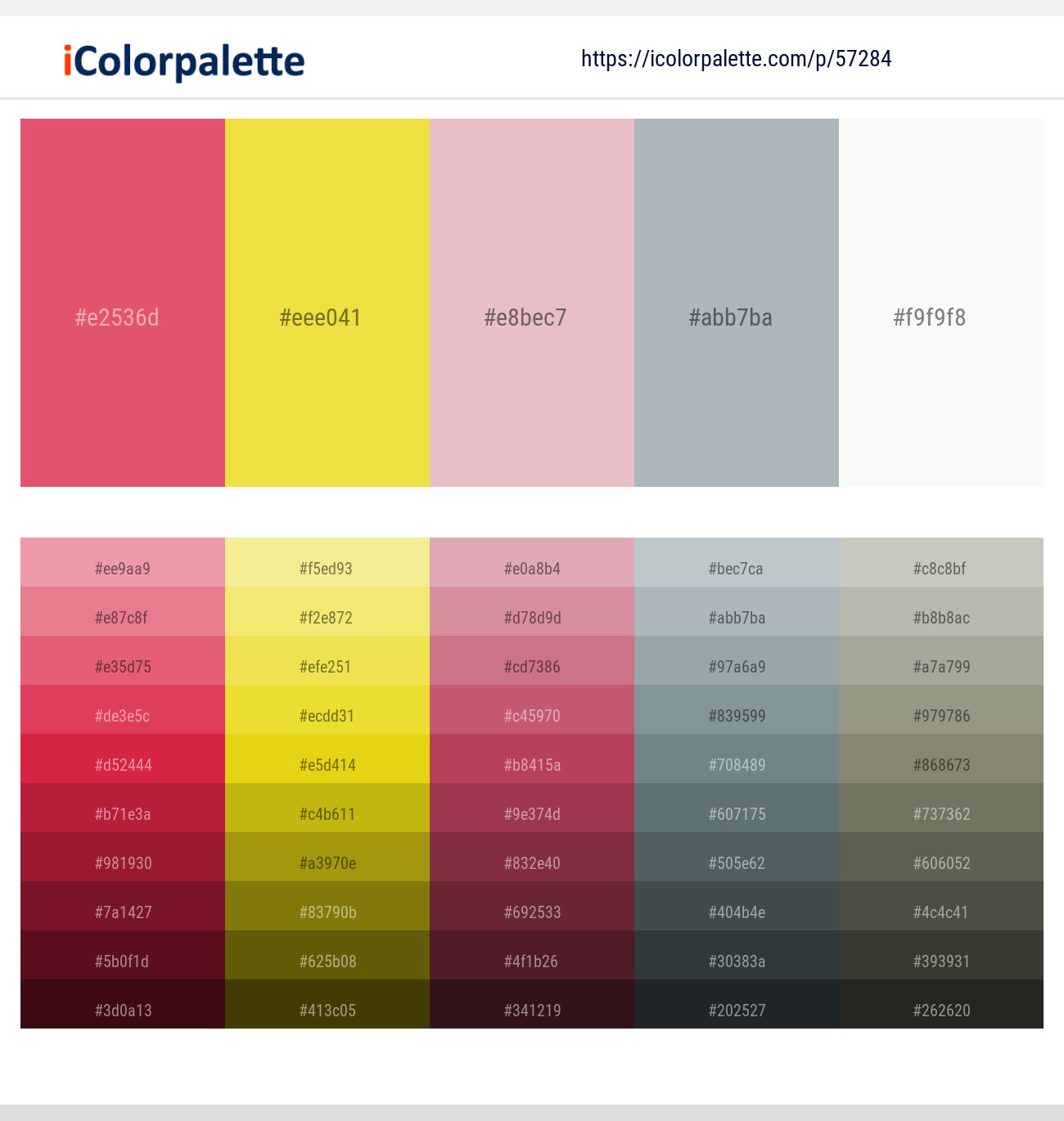 1 Latest Color Schemes with Cavern Pink And Desert Storm Color tone ...