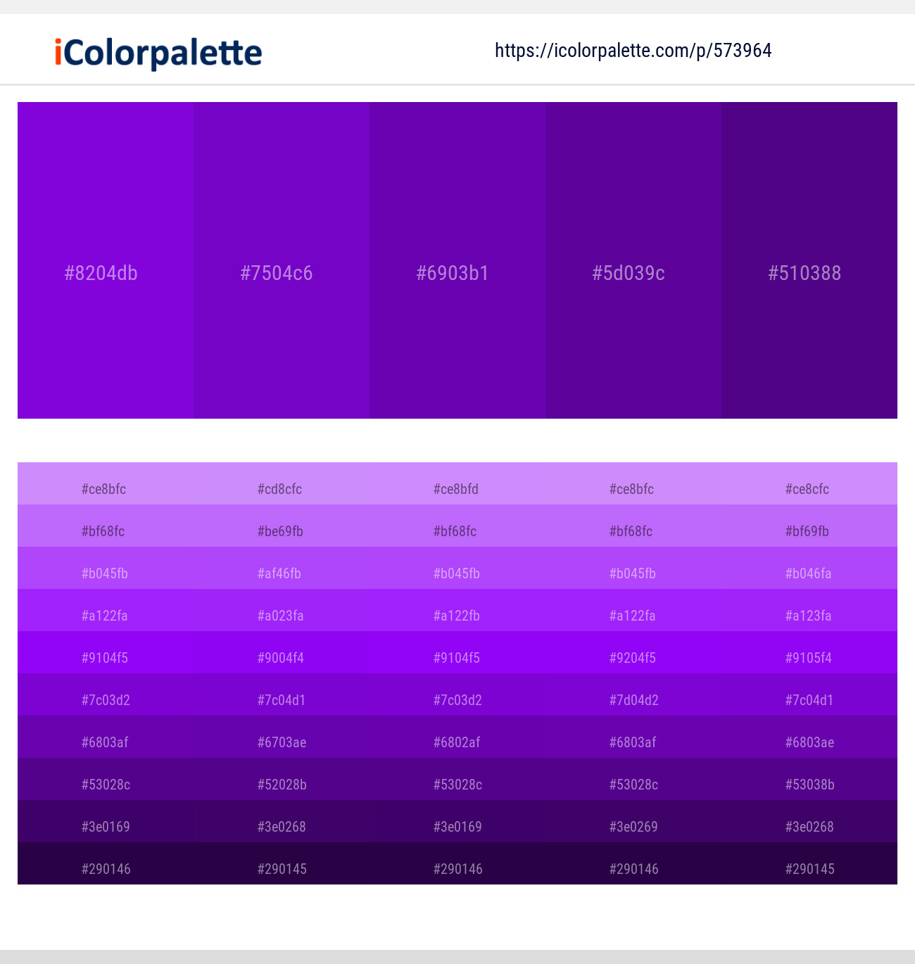 45 Latest Color Schemes with Dark Violet And Indigo Color tone ...