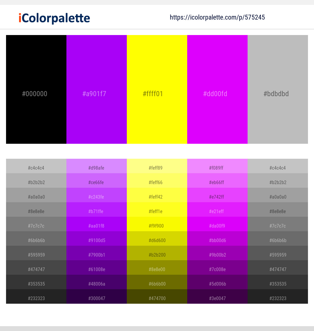 120+ Latest Color Schemes with Black And Yellow Color tone combinations ...