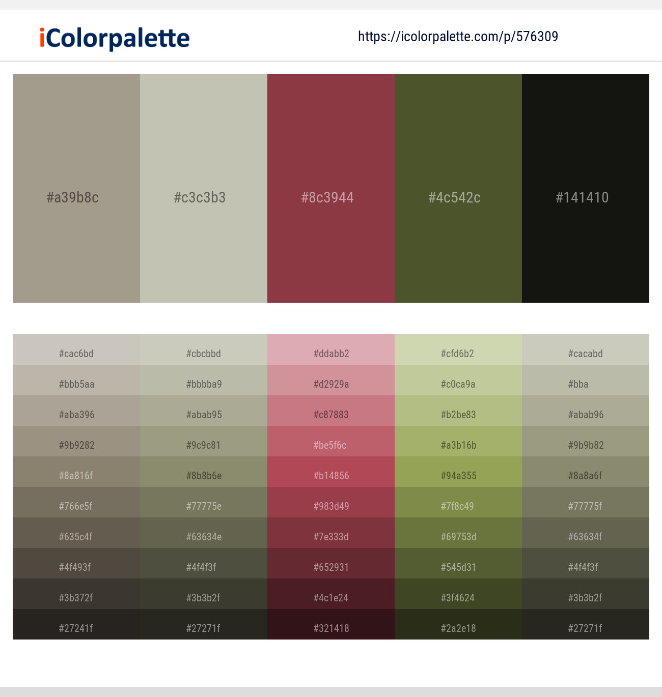670+ Latest Color Schemes with Ash Color tone combinations | 2025 ...