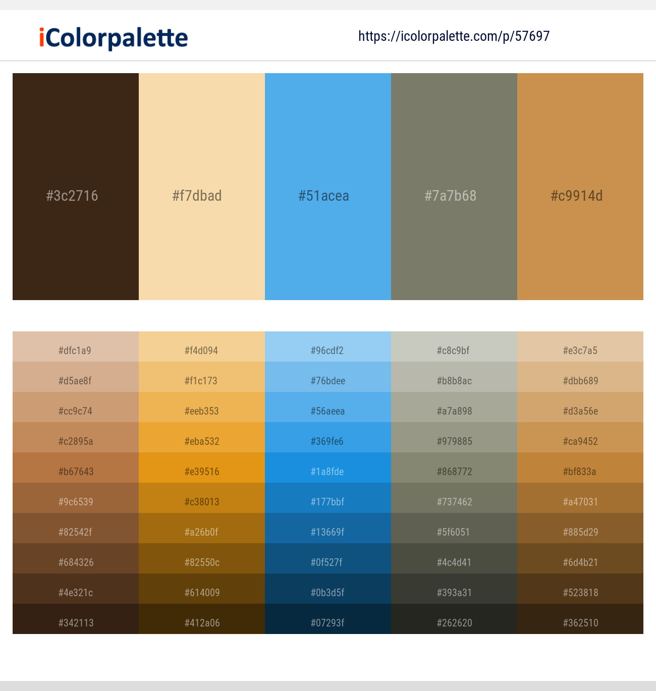 2 Latest Color Schemes with Cedar And Maize Color tone combinations ...
