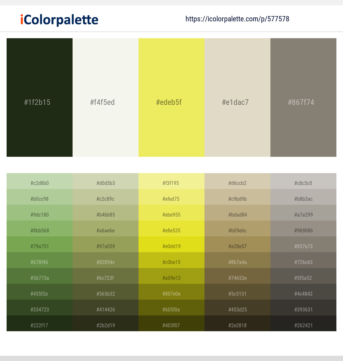 1480+ Latest Color Schemes with Black Olive Color tone combinations ...