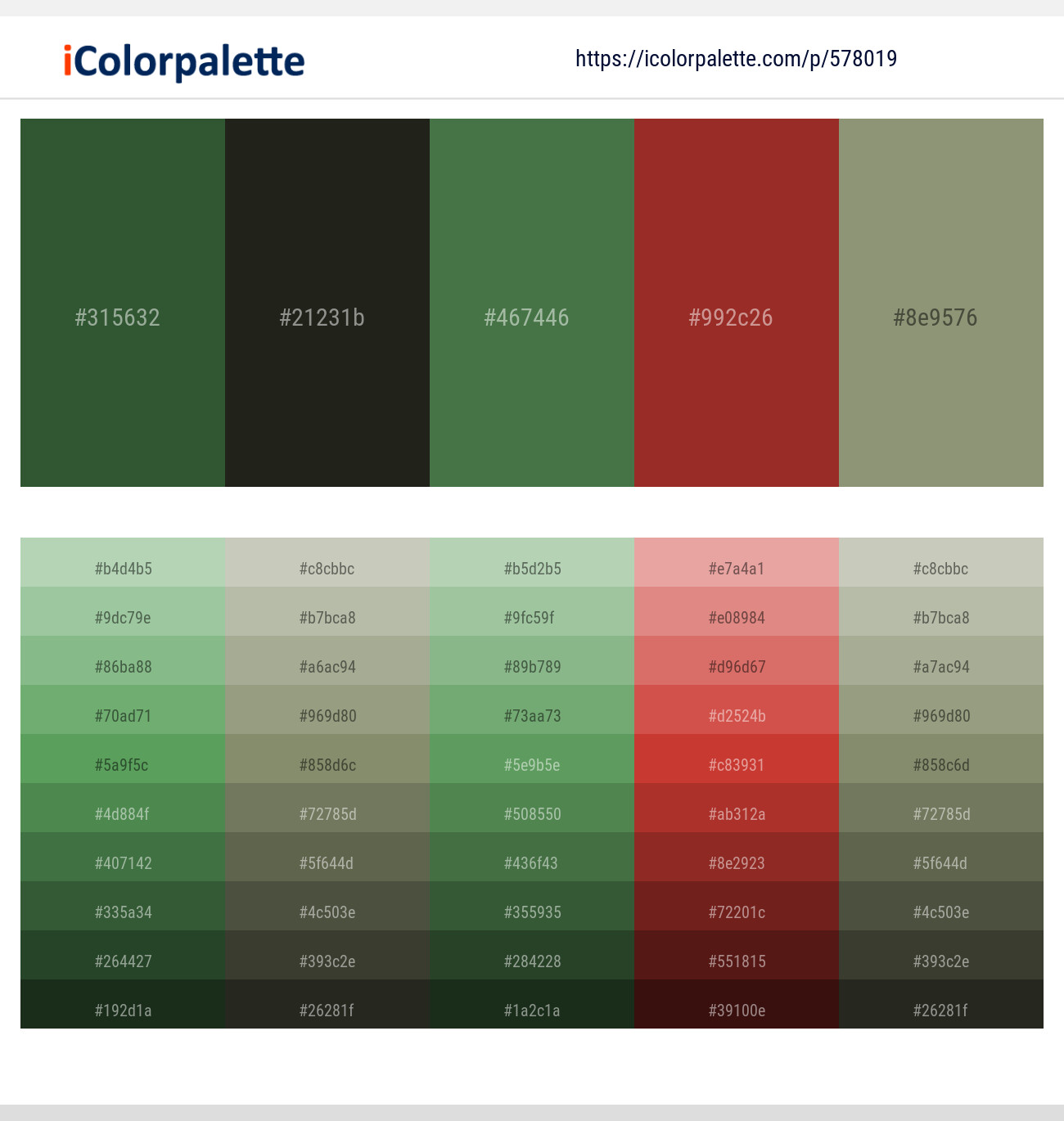 940+ Latest Color Schemes with Fern Green Color tone combinations ...