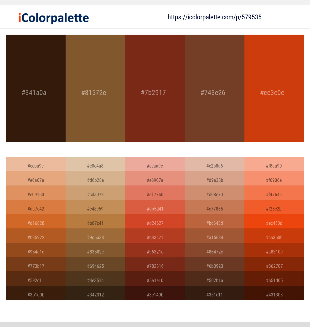 1030+ Latest Color Schemes with Nutmeg Color tone combinations | 2025 ...