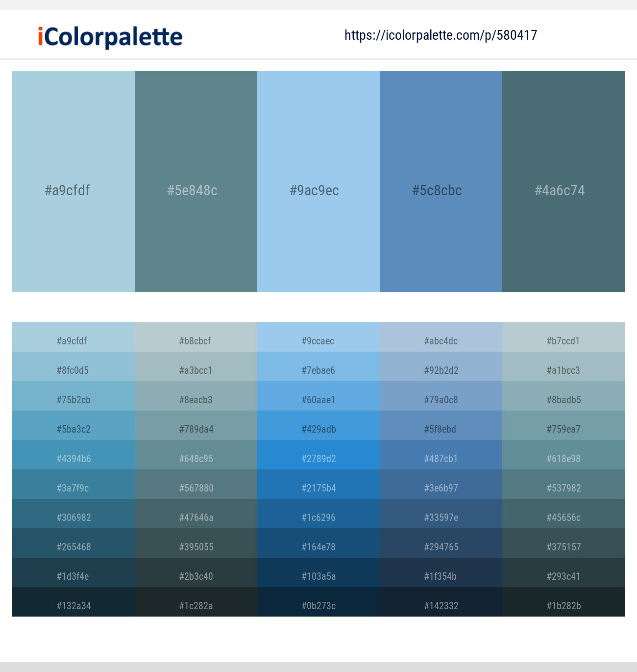 860+ Latest Color Schemes with Smalt Blue Color tone combinations ...