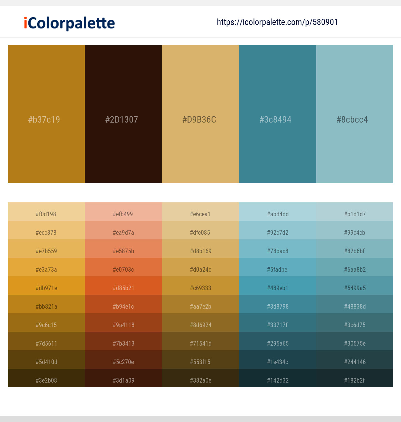 230+ Latest Color Schemes with Apache Color tone combinations | 2024 ...