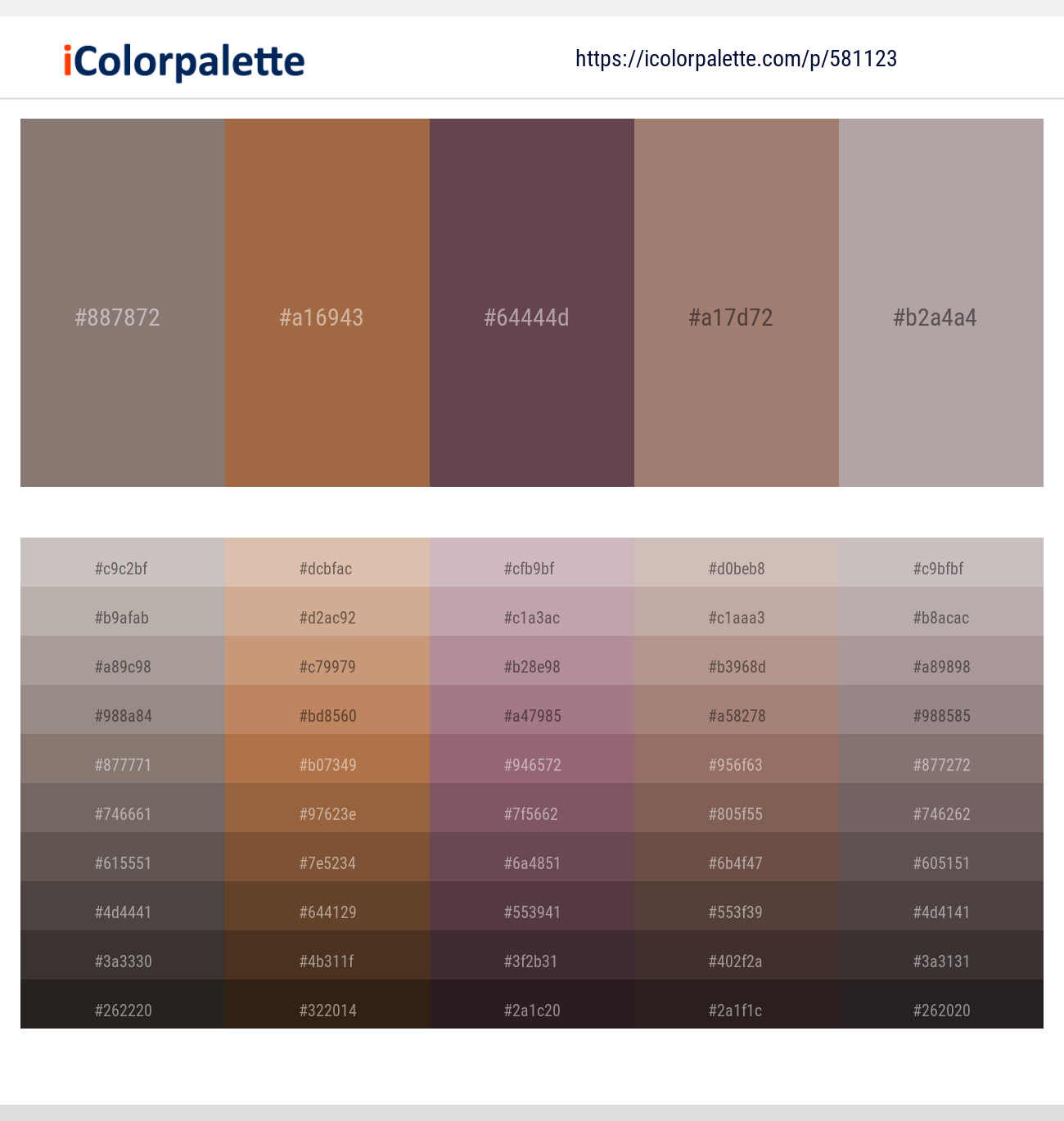 610+ Latest Color Schemes with Martini Color tone combinations | 2024 ...