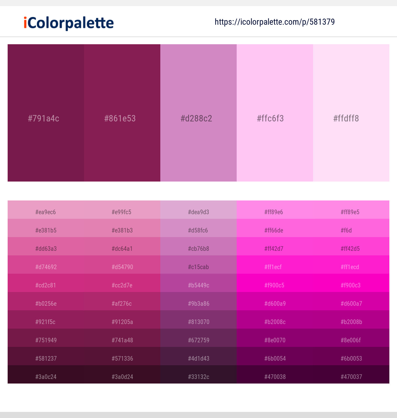 740+ Latest Color Schemes with Disco Color tone combinations | 2024 ...