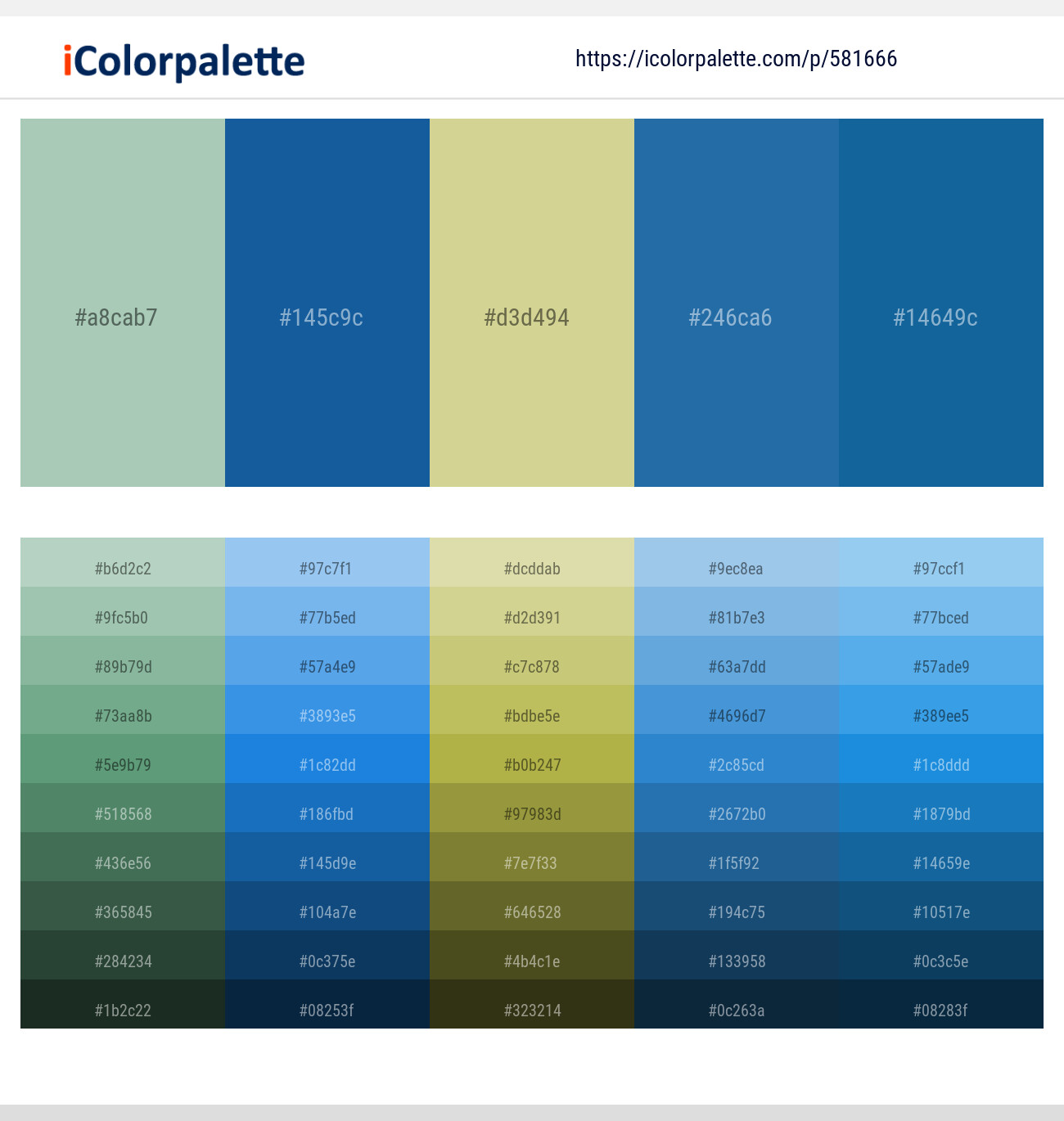 270+ Latest Color Schemes with Fun Blue Color tone combinations | 2024 ...