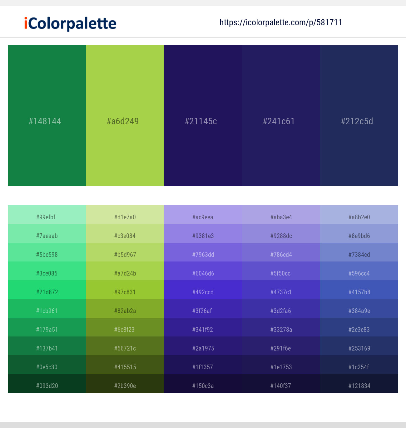 660+ Latest Color Schemes with Conifer Color tone combinations | 2024 ...