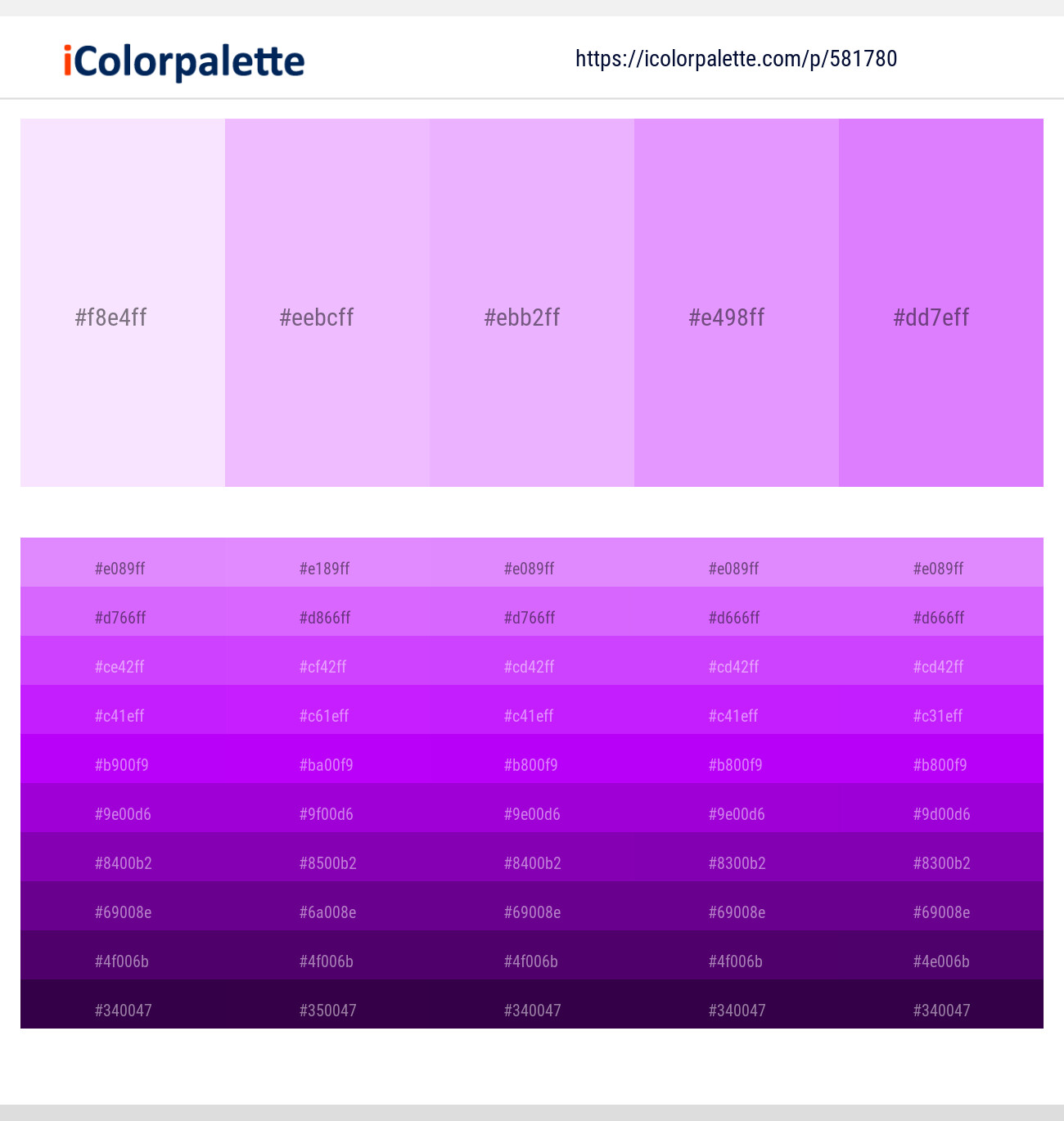 250+ Latest Color Schemes with Mauve Color tone combinations | 2024 ...