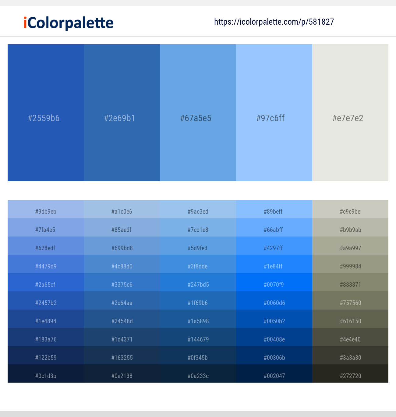 590+ Latest Color Schemes with Azure Color tone combinations | 2024 ...