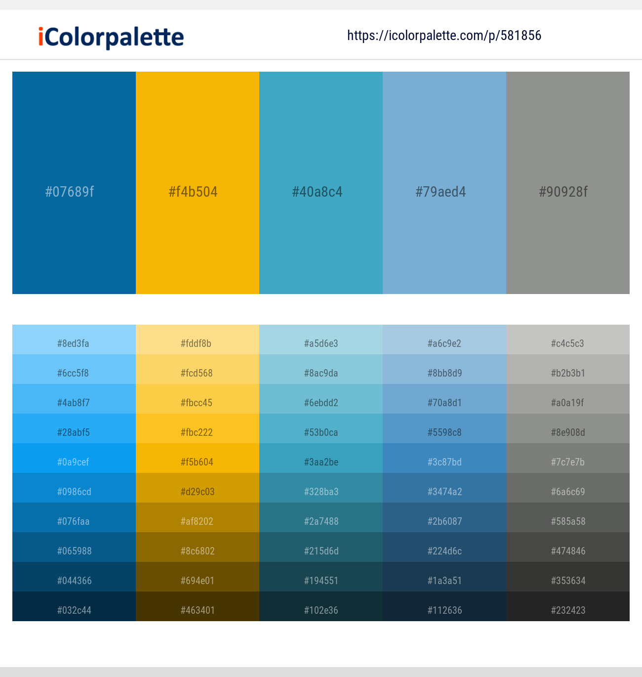 990+ Latest Color Schemes with Stack Color tone combinations | 2024 ...