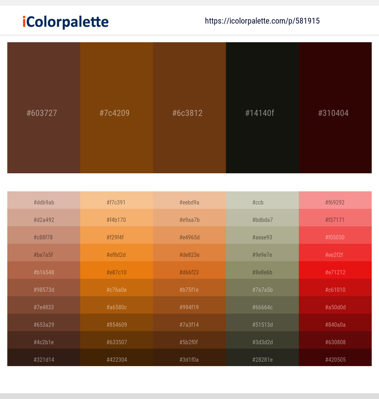 250+ Latest Color Schemes with Sepia Color tone combinations | 2024 ...