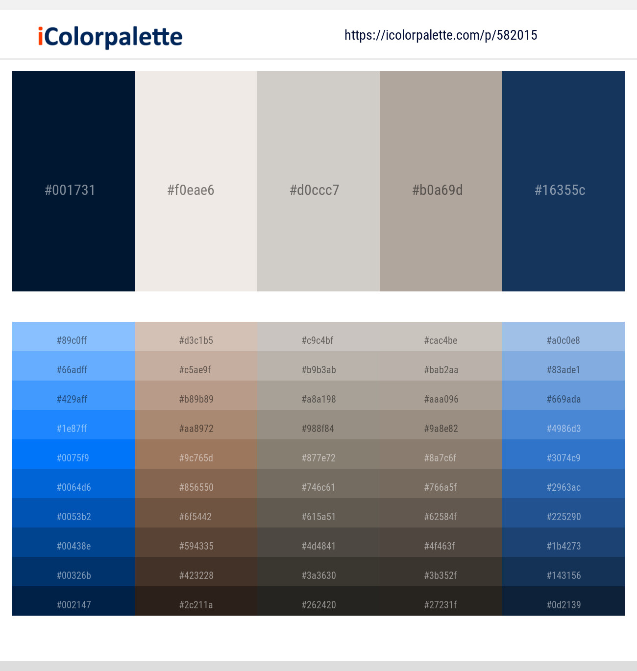 1290+ Cloudy Color Palettes & Gradient Ideas | iColorPalette