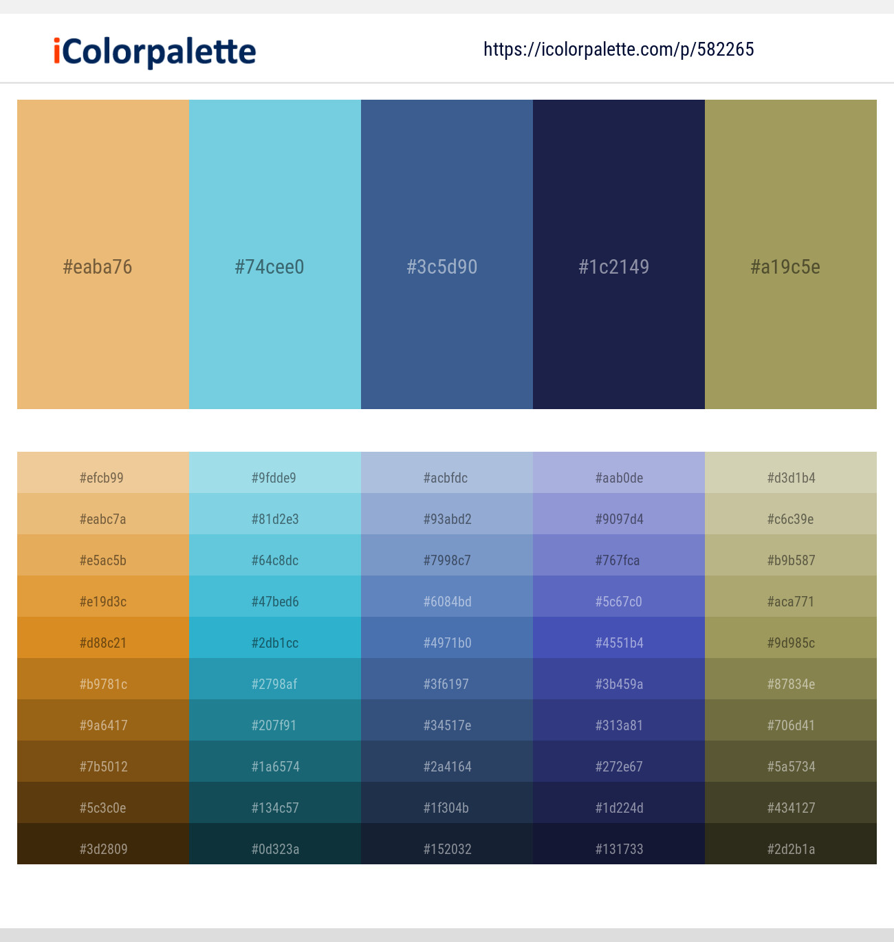 940+ Latest Color Schemes with Chambray Color tone combinations | 2024 ...