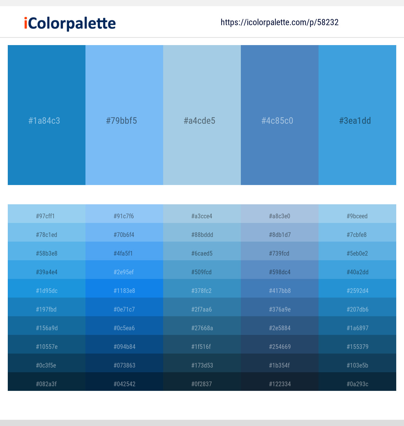 2+ Malibu And Regent St Blue Color Palettes & Gradient Ideas ...