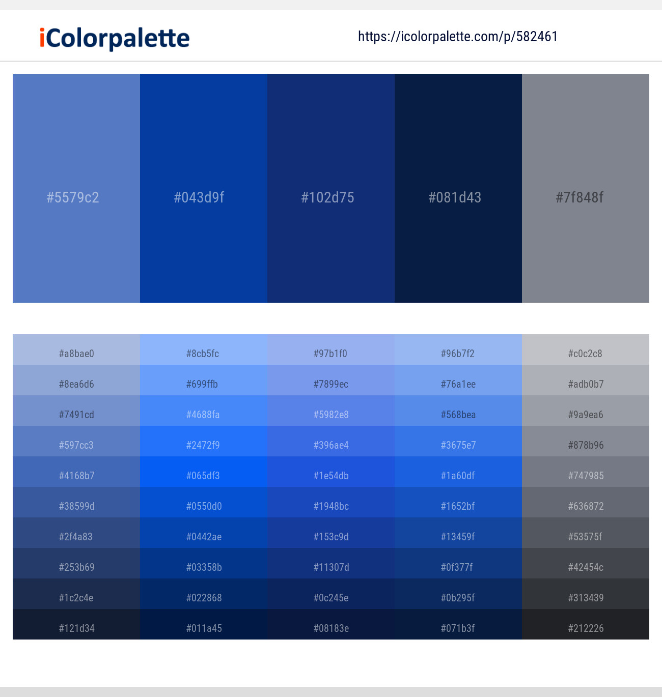 93 Latest Color Schemes with Smalt Color tone combinations | 2024 ...