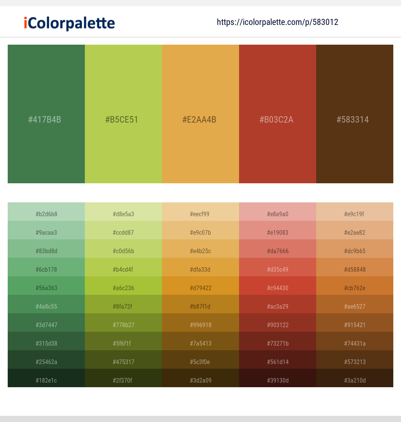 270+ Latest Color Schemes with Goblin Color tone combinations | 2024 ...