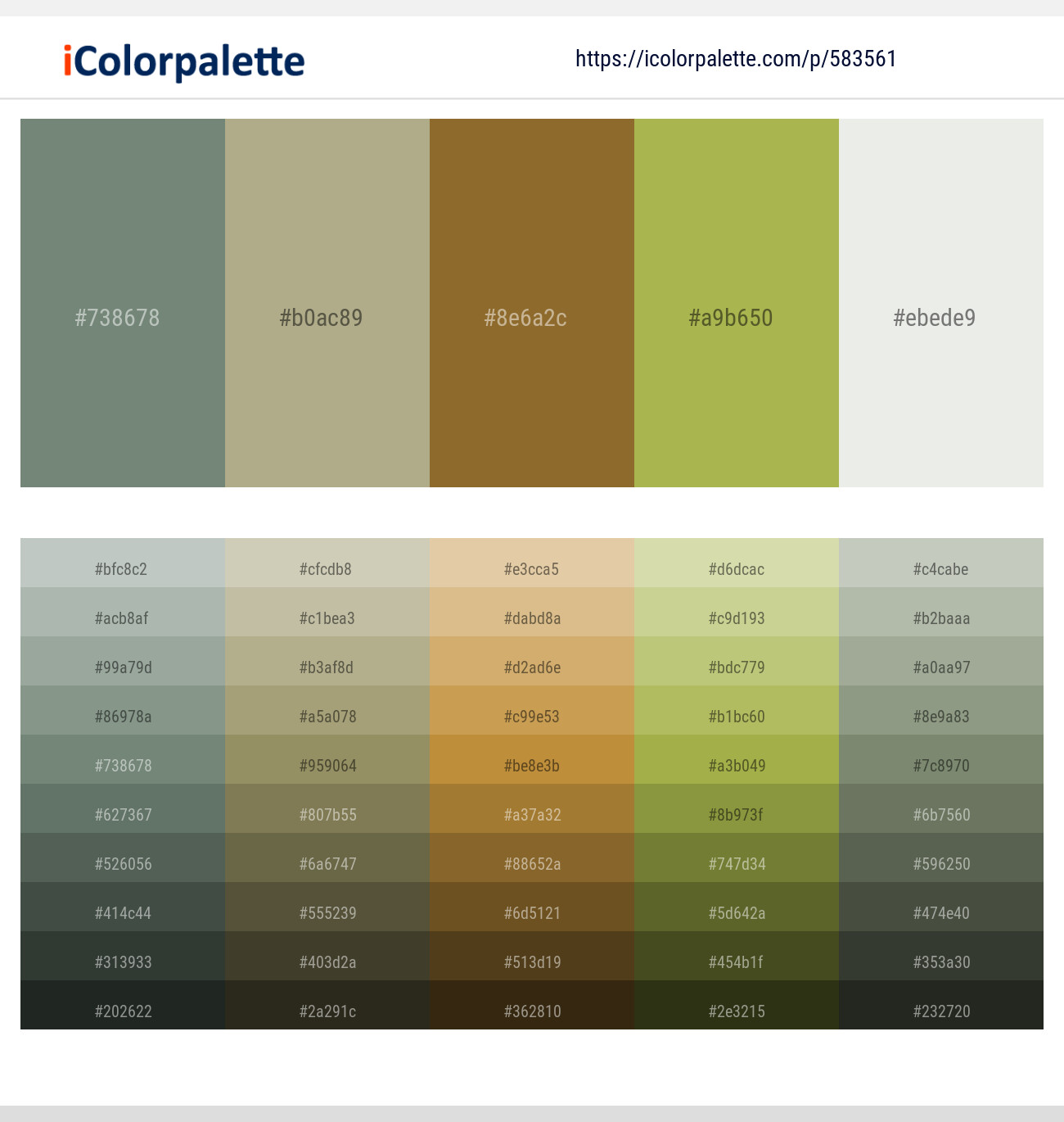 1260+ Latest Color Schemes with Olive Green Color tone combinations ...