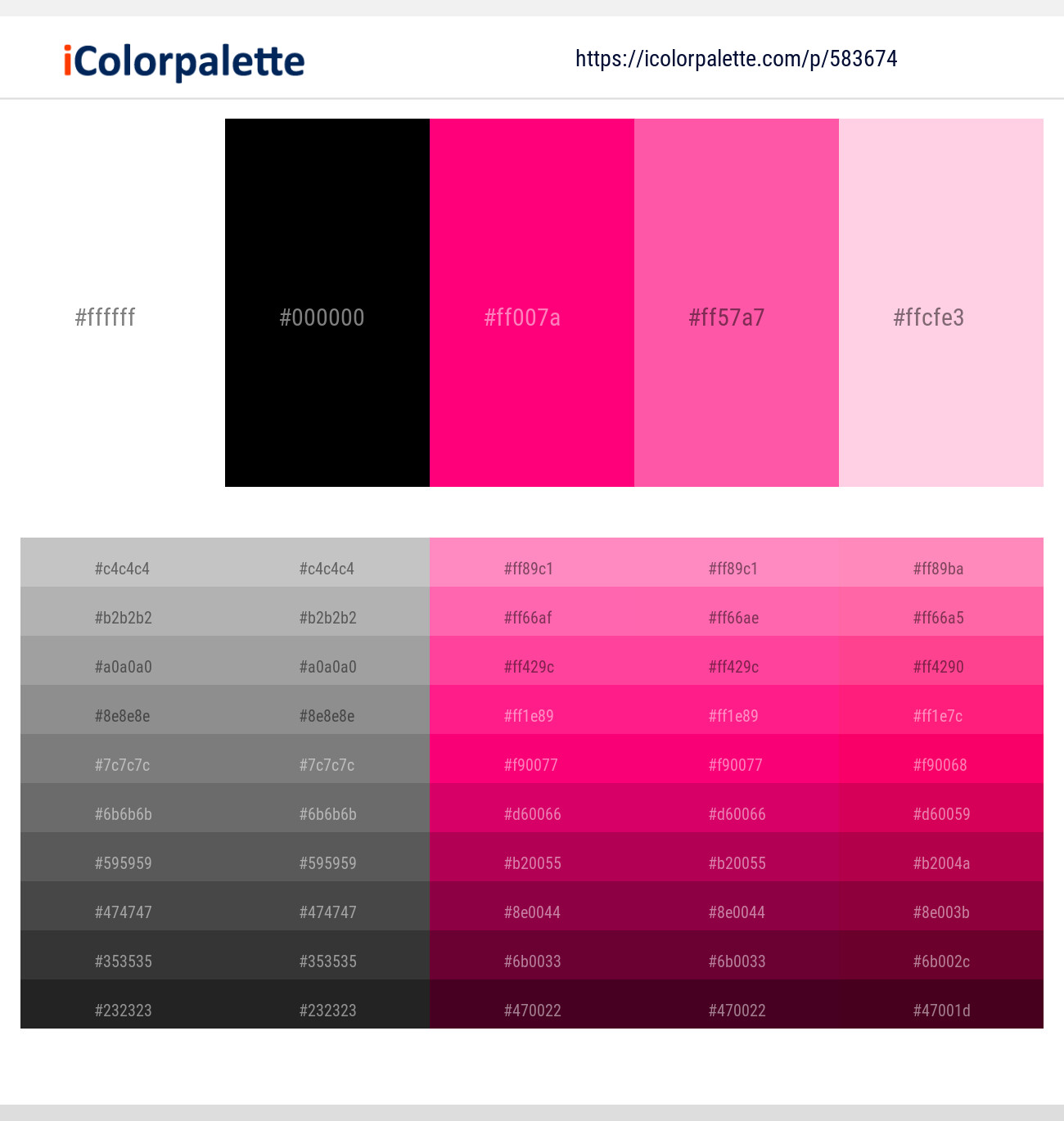 1570+ Latest Color Schemes with Hot Pink Color tone combinations | 2025 ...